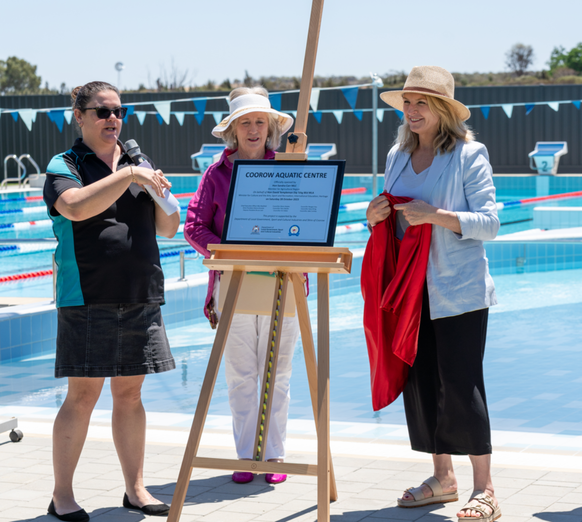 Supporting Coorow locals to 'Have a Go' in their new Aquatic Centre - MEPAU